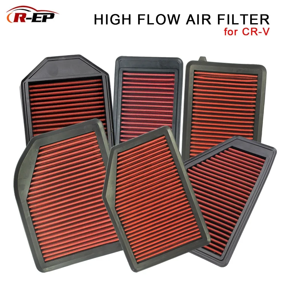 R-ep High-flow Air Filter Fits For Honda Crv 2013 2019 Cr-v 2007-2011 2 ...