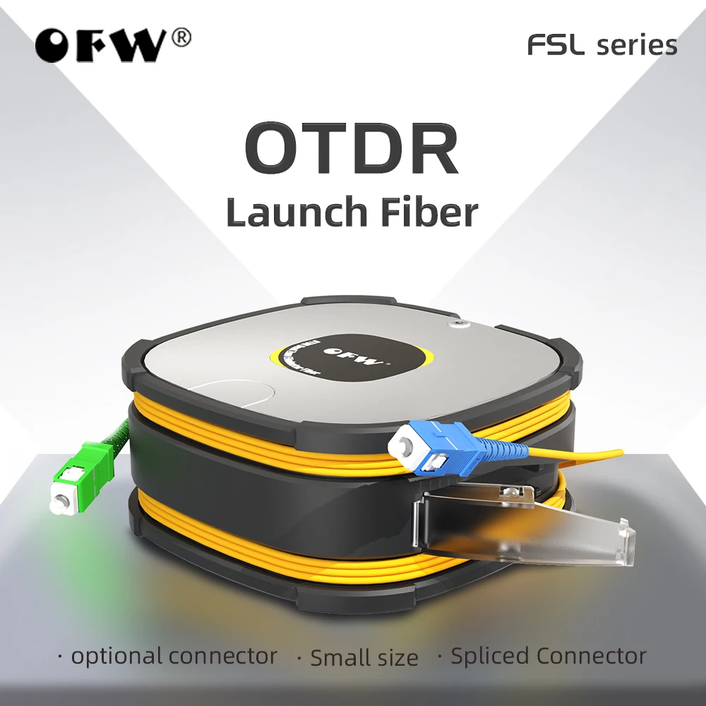 OTDR Launch Cable Fiber 1KM Single Mode SC/FC/LC OTDR Test Extension ...
