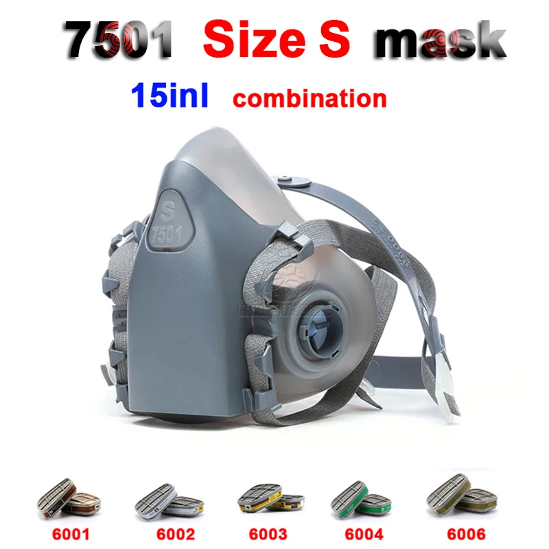 7501-size-S-small-protective-mask-15inl-classic-match-gas-mask-against ...