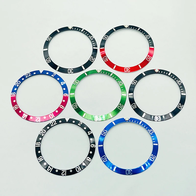 37-5mm-Curved-Aluminum-Watch-Bezel-Insert-NH35-Case-Ring-Fits ...