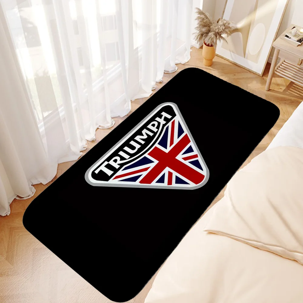 T-Triumphs-Vintage-Motorcycle-Custom-Floor-Rug-Mat-Things-for-the-Home ...