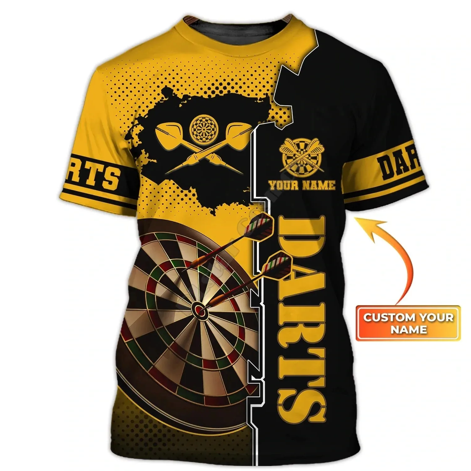 Personalized-Name-Dart-Sublimation-Dart-Shirts-For-Dart-Player-Darting ...