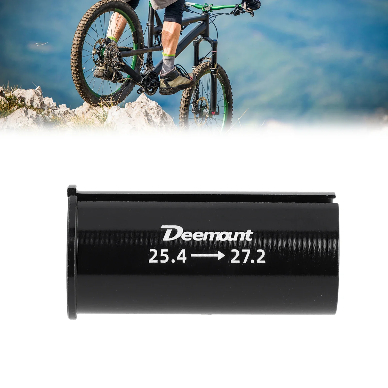 Bicycle-Seatpost-Converter-Adapter-Tube-Sleeve-Reducer-Adjustable-MTB ...