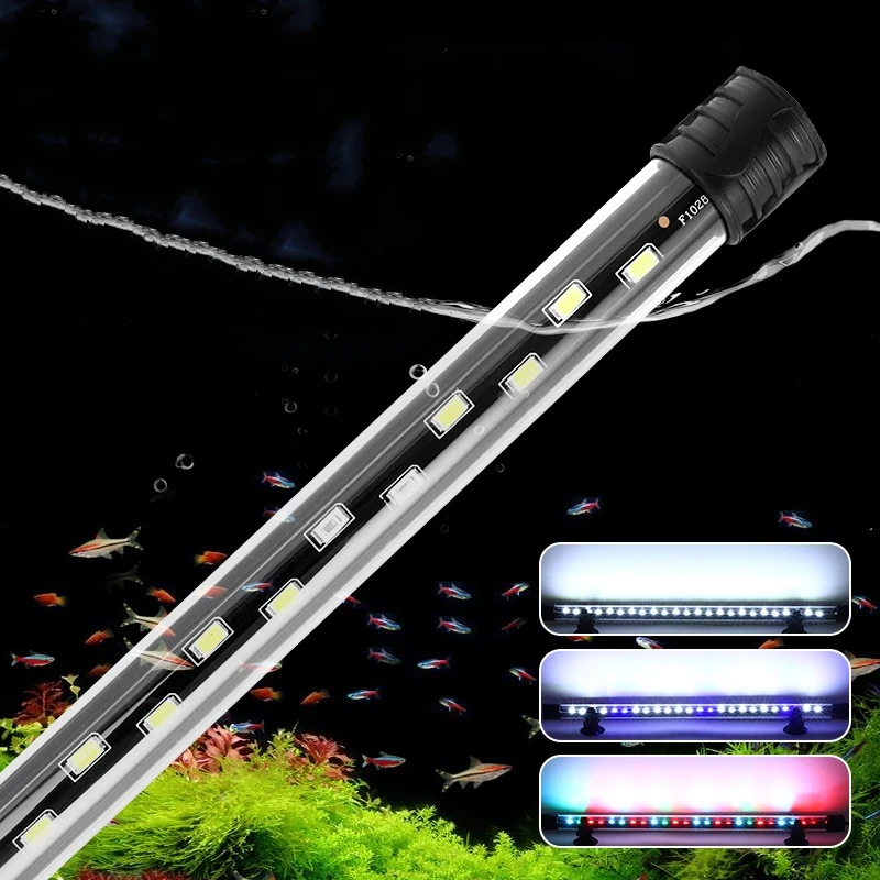 Lamp Waterproof Fish Aquariums Decor Lighting 220-240V Aquarium Light ...