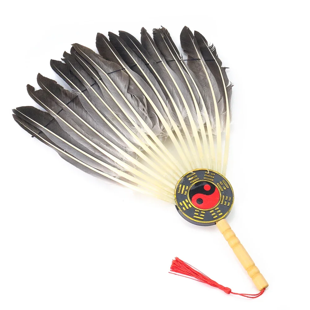 Retro-Chinese-Style-Three-Kingdoms-Zhuge-Kongming-Feather-Fan-Yin-Yang ...
