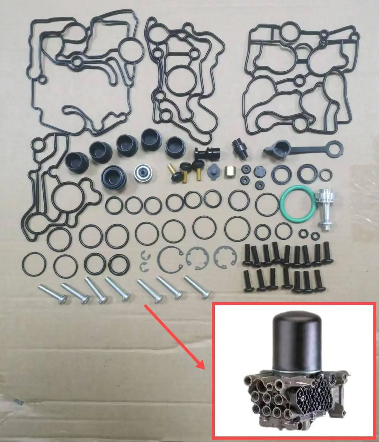 Suitable For Mercedes-Benz Truck MP4 Air Dryer Repair Kit OEM ...