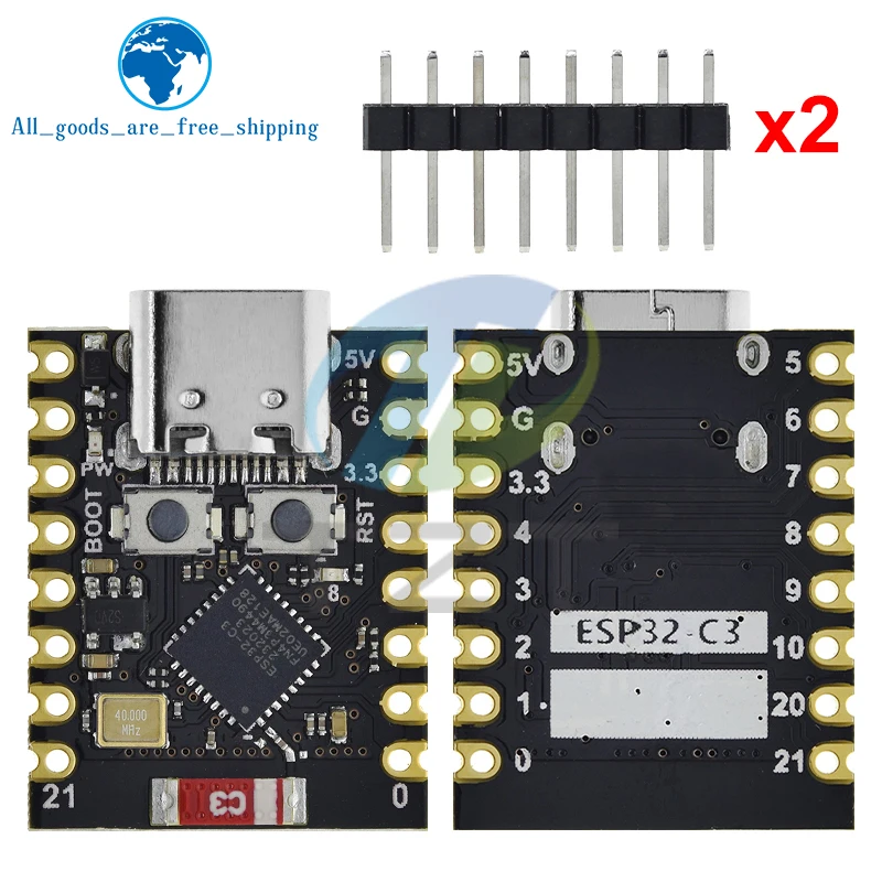 Tzt Esp32 C3 Development Board Esp32 Supermini Development Board Esp32 Development Board Wifi