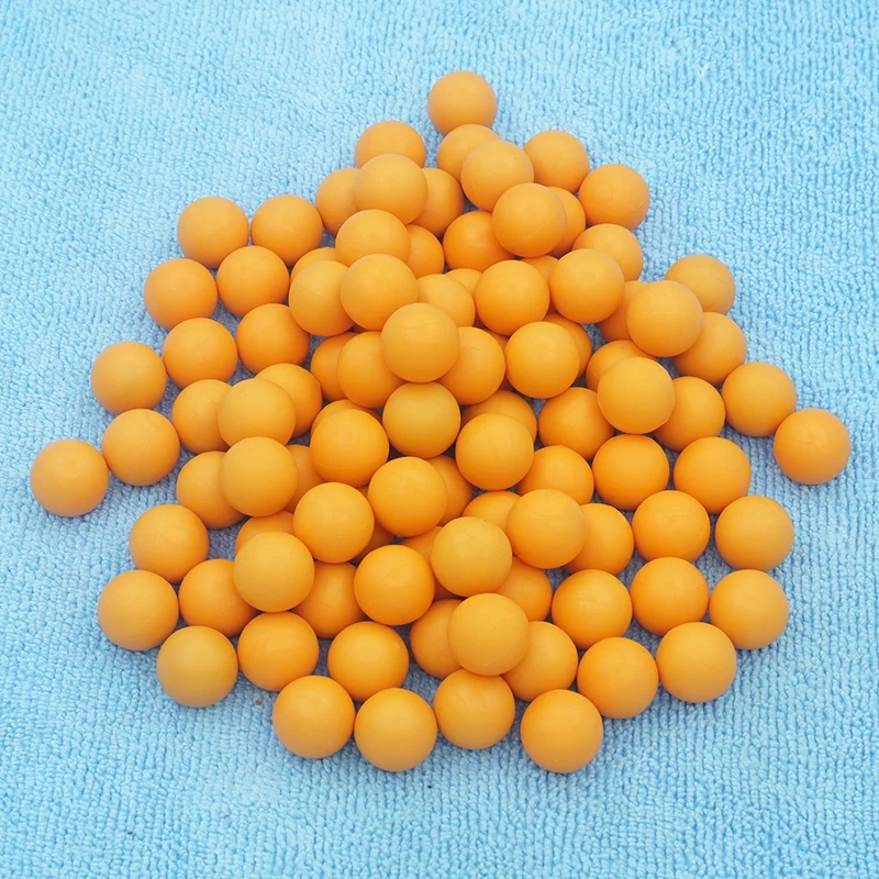 TR50 Paintball Ammo Reusable 0.5cal Rubber Ball Hard Plastic Bullet ...