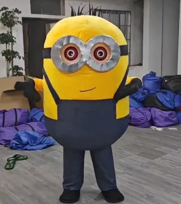 MINISO-Disney-Both-Eyes-Yellow-Banana-inflatable-mascot-costume-cartoon ...