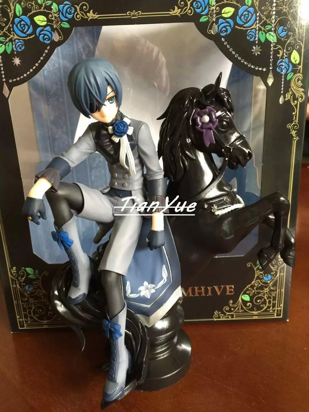 Anime Black Butler Ciel Phantomhive Action circus troupe Figure Model ...