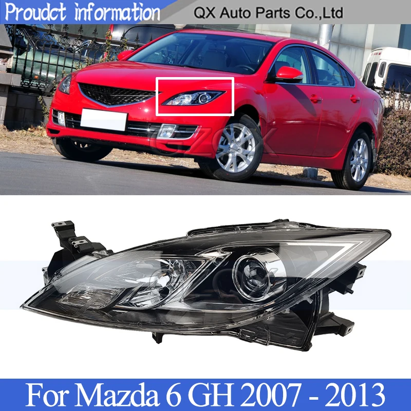 CAPQX-Xenon-Halogen-Front-bumper-headlight-head-light-For-Mazda-6-GH ...
