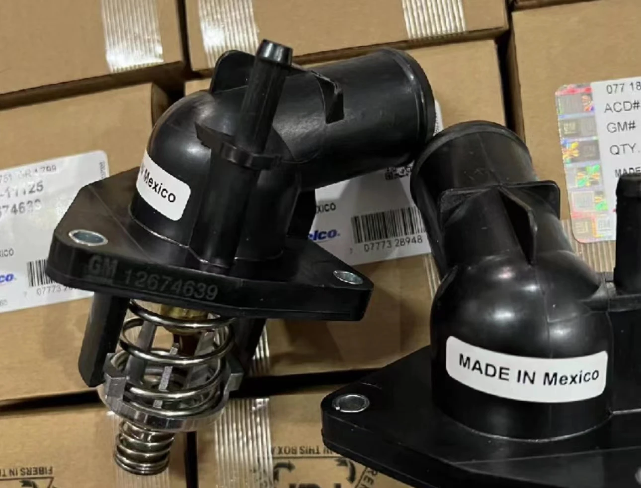 12674639-Auto-Engine-Water-Pump-Outlet-Thermostat-12650534-12671393 ...