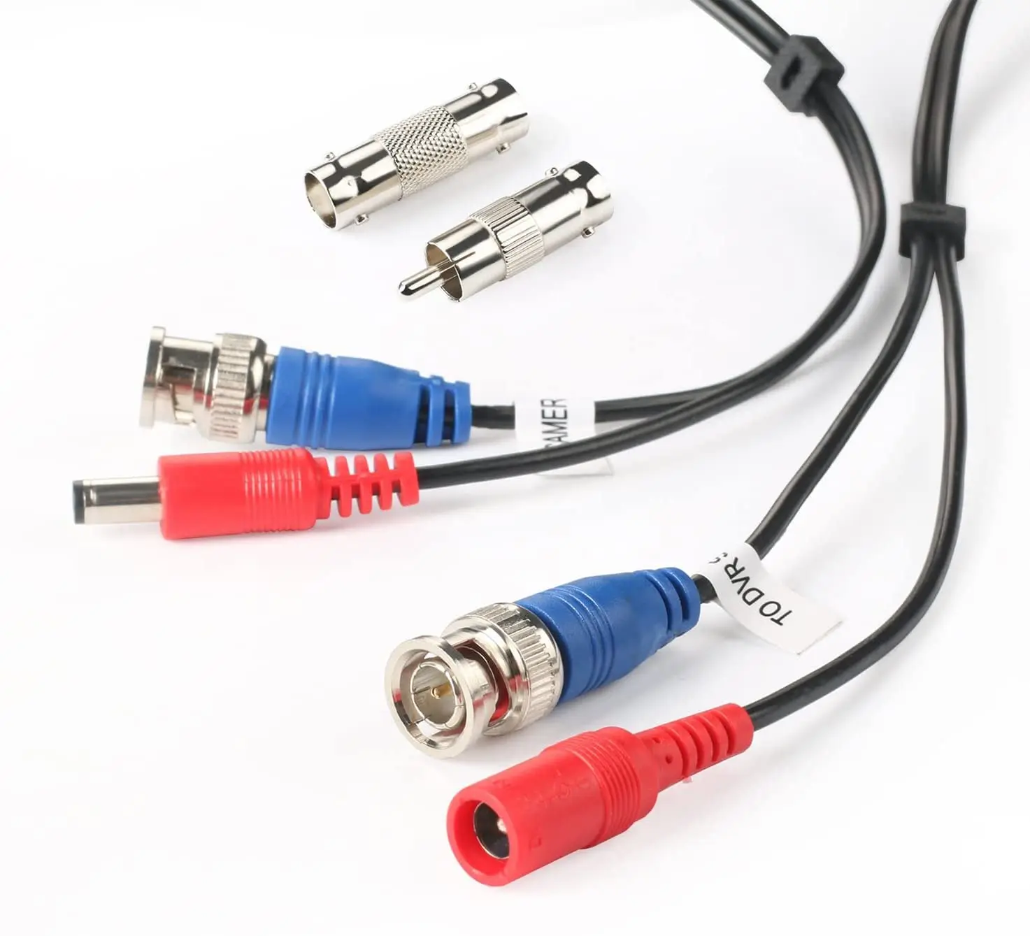 Hiseeu 60ft 18m Bnc+dc Cctv Cable Dvr Camera Recorder System Video ...