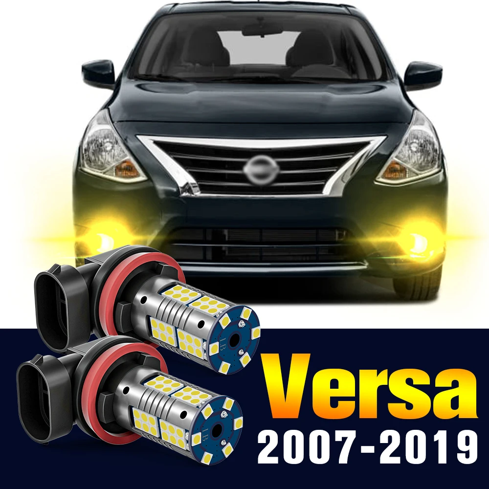 2pcs-LED-Fog-Light-Bulb-Lamp-For-Nissan-Versa-2007-2019-2008-2009-2010 ...