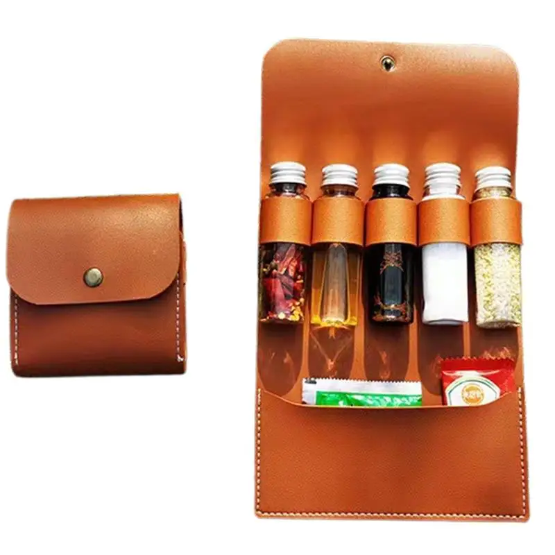 Spicees Organizer Camping | Camping Spice Bottle Bag | Travel Spices ...