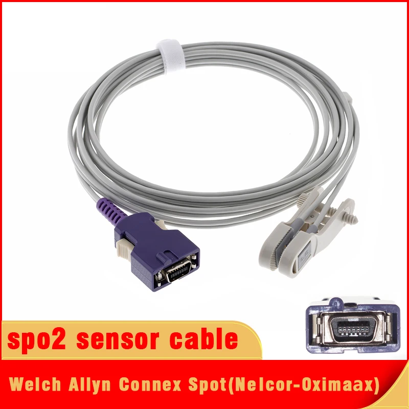 Pulse-Oxygen-Sensor-of-Welch-Allyn-Connex-Spot-Monitor-14pin-3m ...