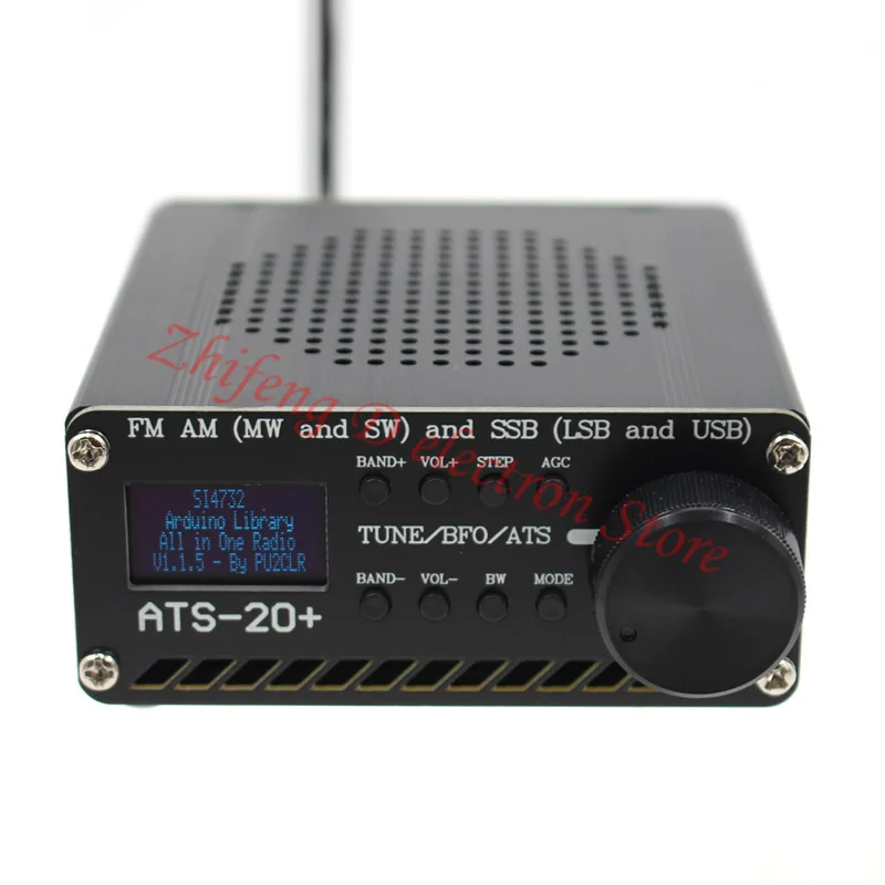 Volle Band ATS-20 + Plus ATS20 V2 SI4732 Radio Receiver DSP SDR Empfänger FM AM (MW und SW) und ...