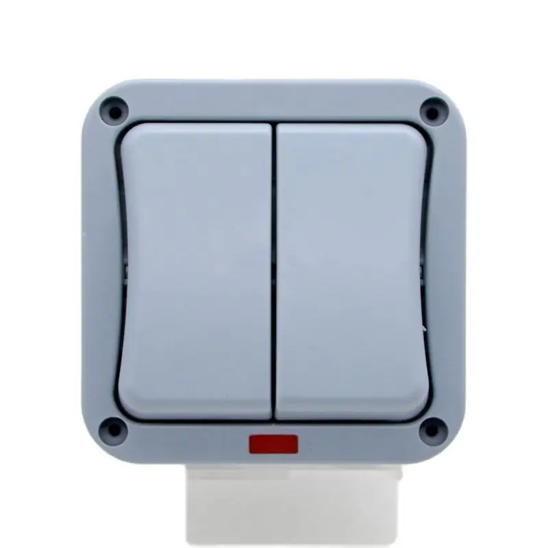 New-Outdoor-Wall-Waterproof-Switch-IP66-Rainstorm-Proof-220V-20A-Single ...