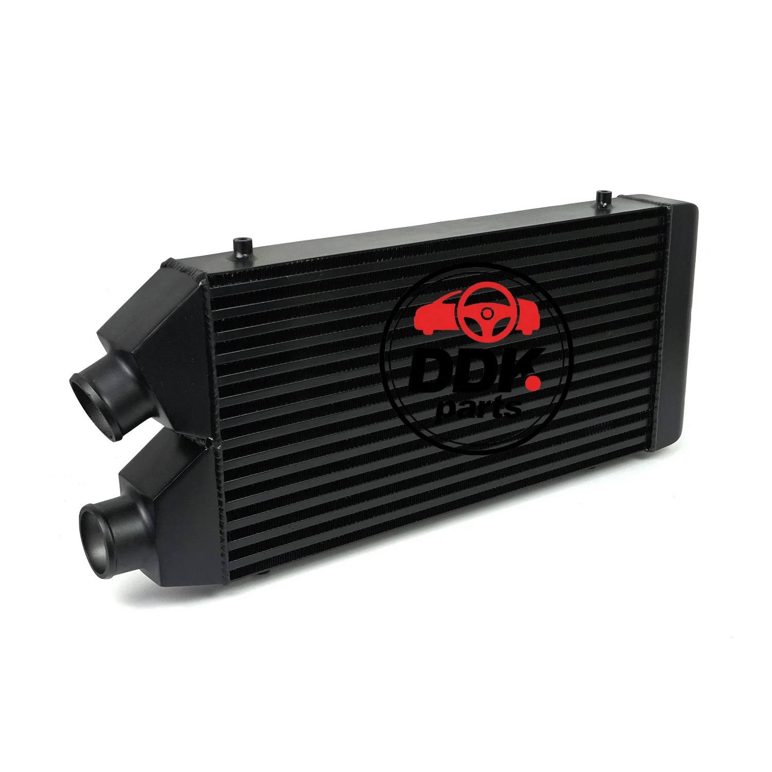 Same side of automobile radiator Aluminum intercooler 530x280x76MM-63MM ...