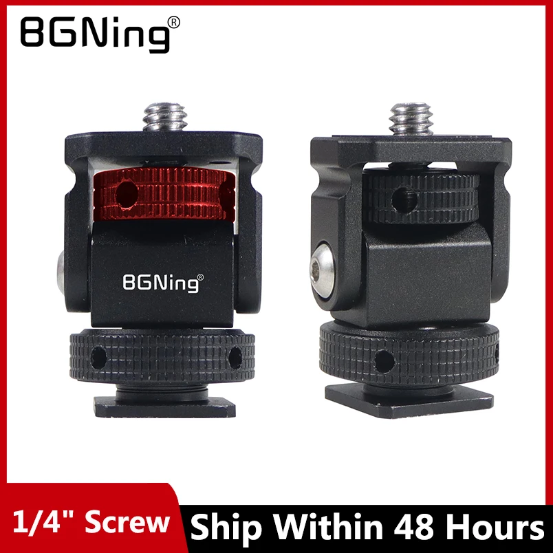 Monitor Holder EVF Mount Swivel & Tilt Cold Shoe 1/4" Screw ARRI ...