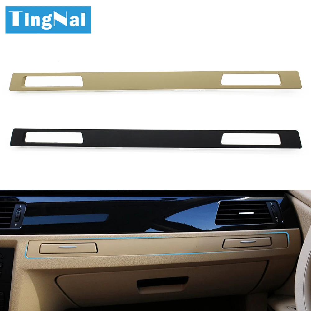 LHD-Car-Front-Dashboard-Water-Cup-Holder-Surround-Panel-Decoration ...