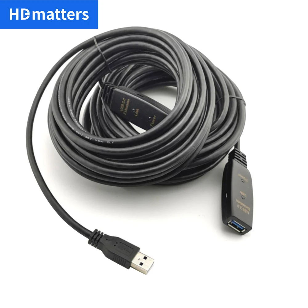 Active USB 3.0 extension cable 10M 5M USB 3.0 extension cord with ...