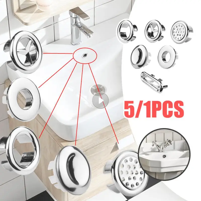 5-1pcs-Sink-Hole-Overflow-Cover-For-Kitchen-Bathroom-Basin-Decoration ...