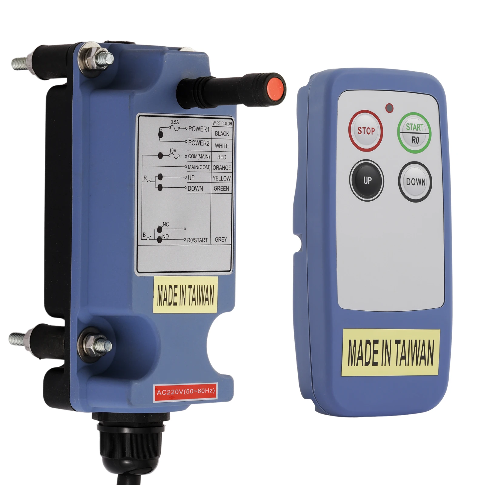 SAGA-L4-Mini-Hoist-Crane-Wireless-Remote-Control-2-Button-Industrial ...