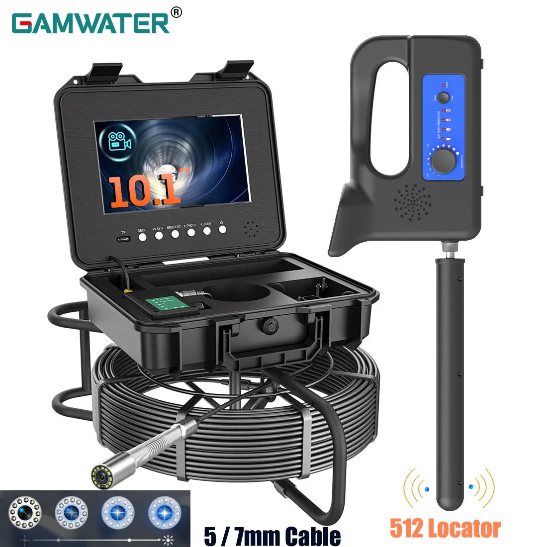 Sewer-Pipe-Inspection-Camera-with-512Hz-Locator-5-7MM-Cable-16G-Card ...