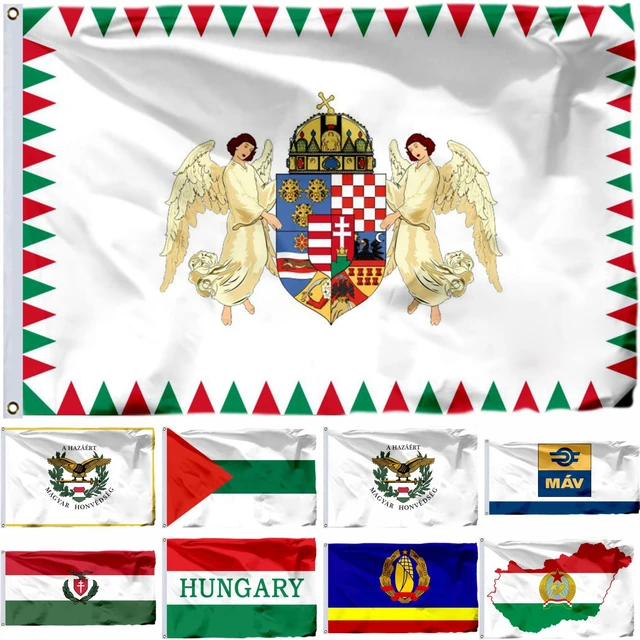 Hungarian Flag Crest