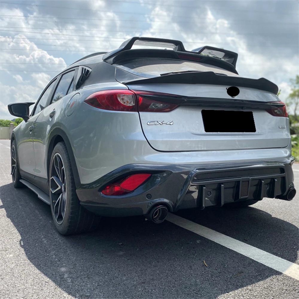 For-16-19-Mazda-CX-4-rear-spoiler-rear-spoiler-luggage-cover-rear ...