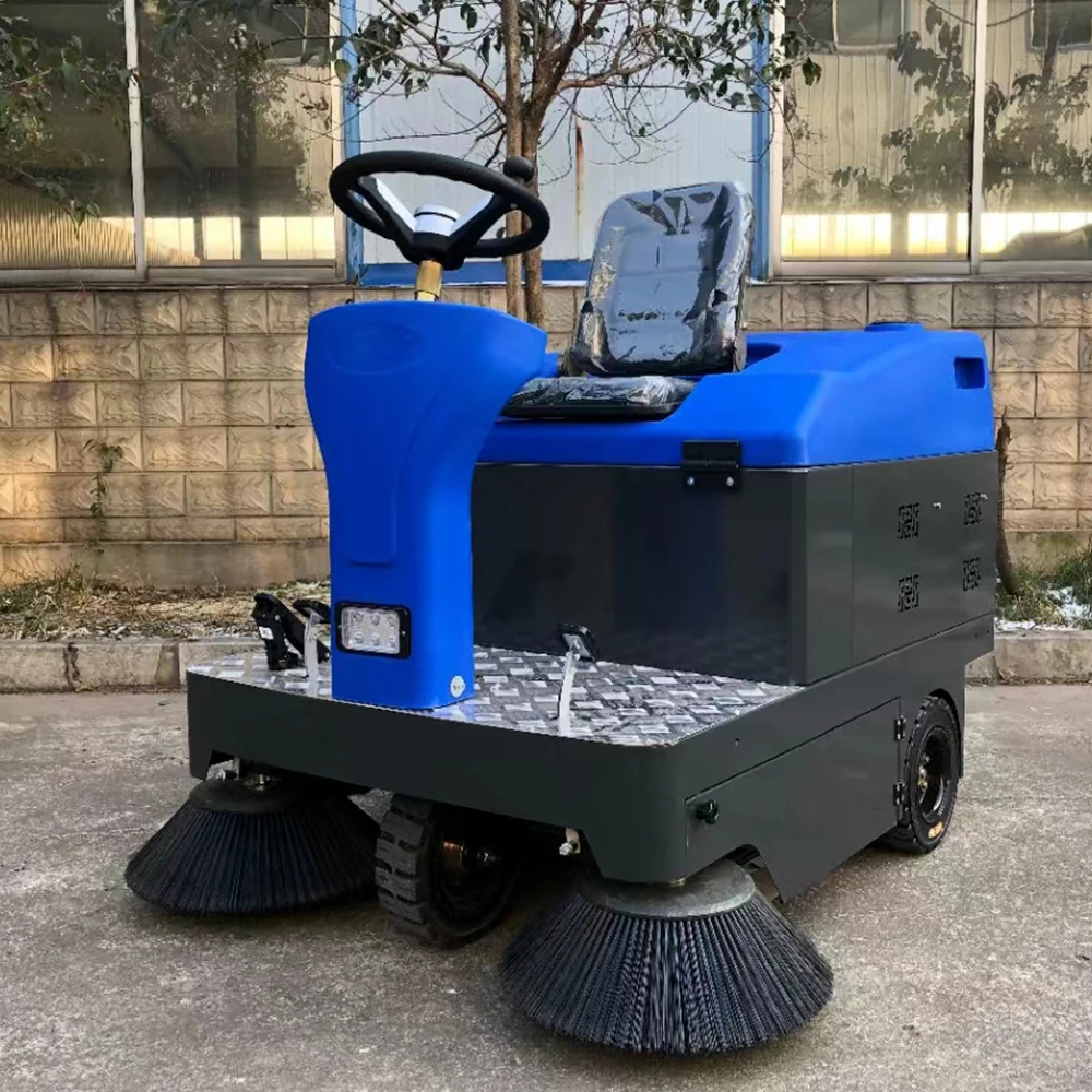 Outdoor-Floor-sweeper-HT-100-driving-type-battery-industrial-commercial ...
