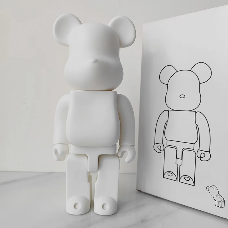 400% Bearbricked Bear Action Figures Bear PVC Model Figures Be@rbrickly ...