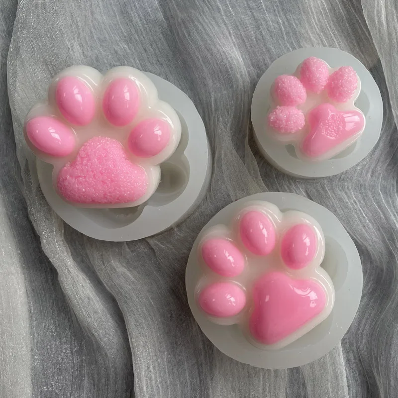 Cartoon-Cute-Cat-Paw-Silicone-Mold-Candy-Chocolate-Cookie-Jello-Gummy ...