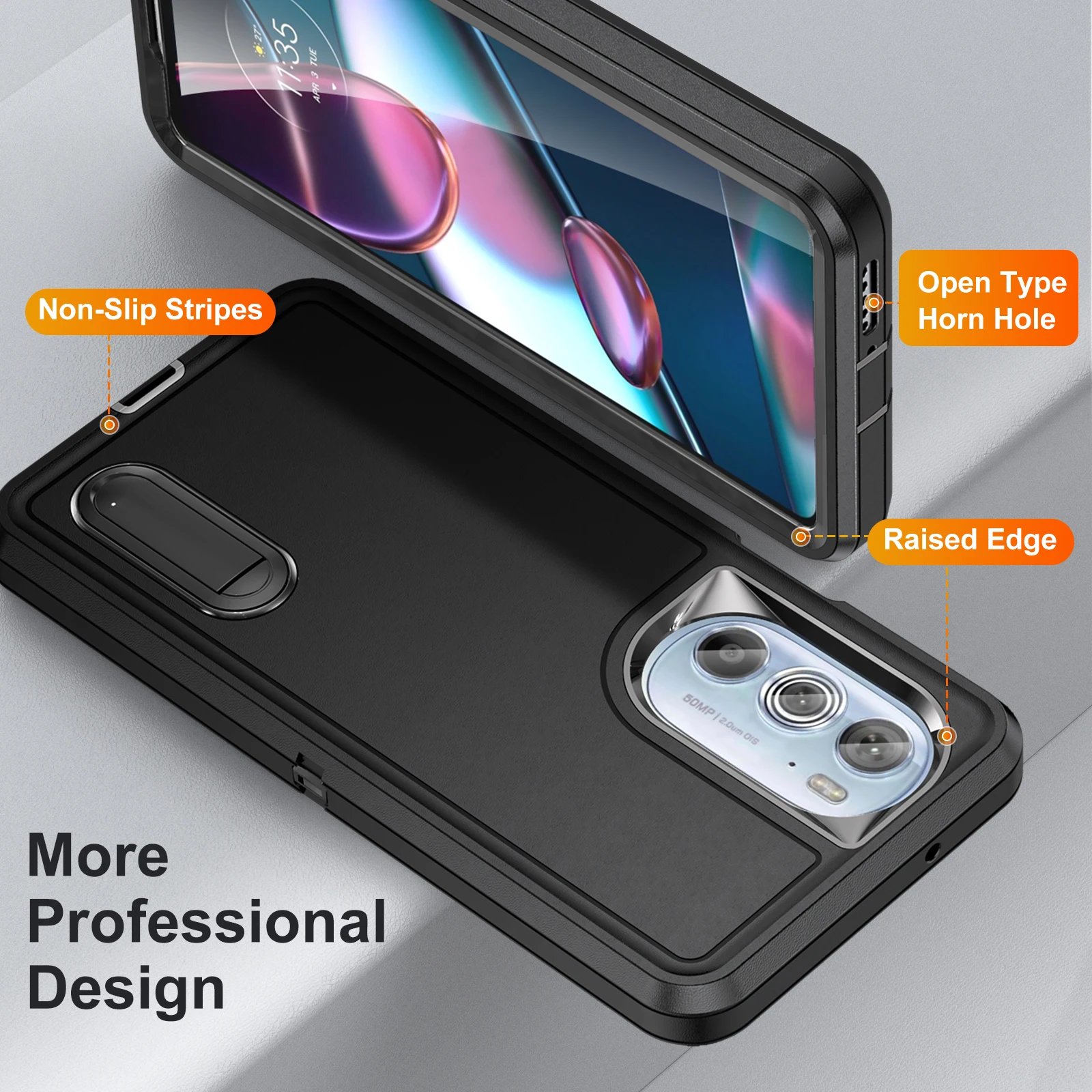 Fashion-Hard-Dual-Layer-Back-Cover-Case-for-MOTOROLA-MOTO-Edge-30-Pro ...