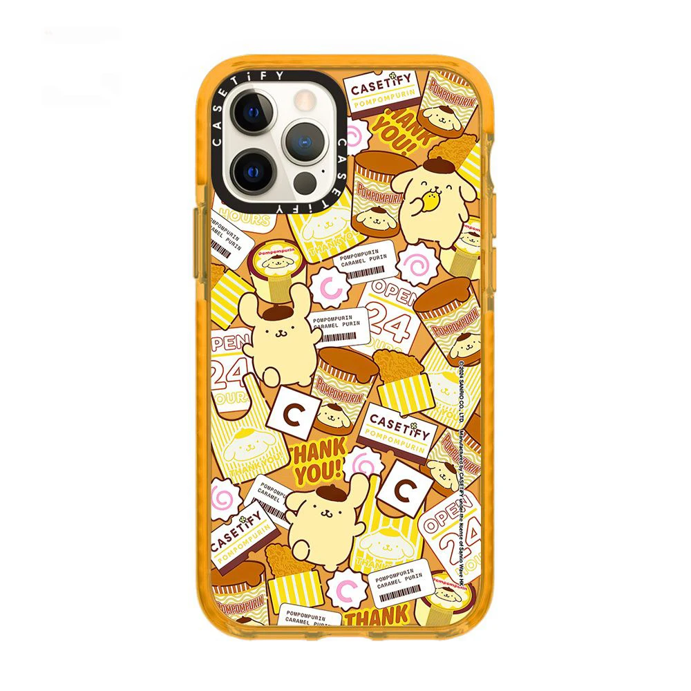 Sanrio-funda-de-tel-fono-con-pomp-n-Purin-carcasa-protectora-de ...