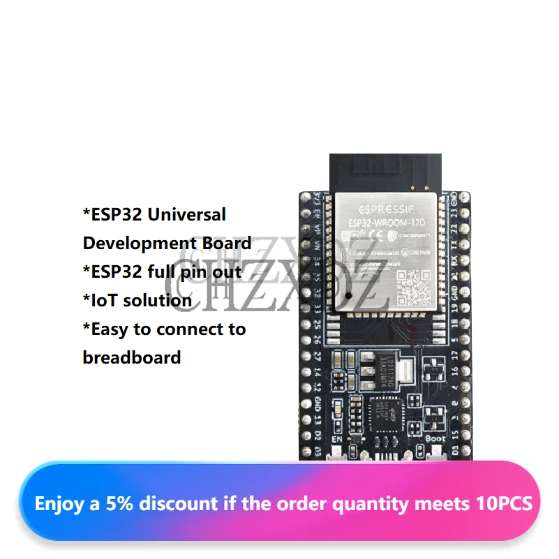 100-Original-ESP32-DevKitC-Module-Development-Board-Equipped-With-ESP32 ...