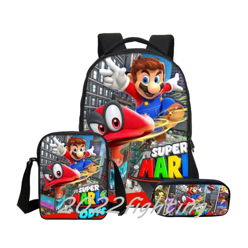Super-Mario-Bros-Backpack-Orthopedic-r-Girls-Boys-Primary-SchoolBag ...
