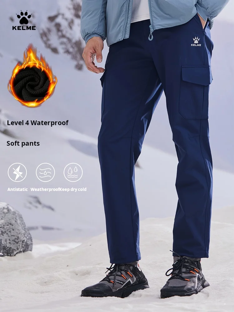 Kelme-Outdoor-Soft-Shell-Work-Pants-With-Winter-Fleece-Insulation ...
