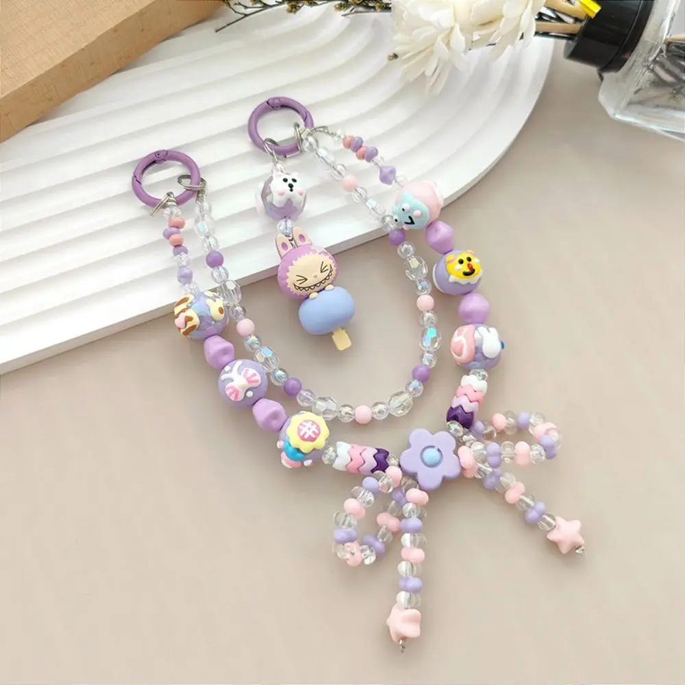New-Hanging-Cord-Labubu-Mobile-Phone-Strap-MOLLY-CRYBABY-Phone-Charm ...