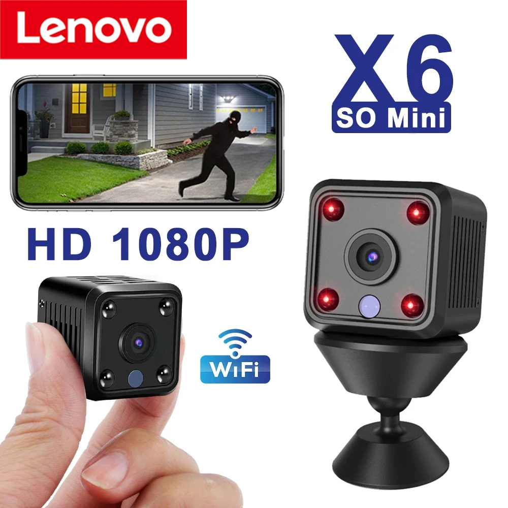 Lenovo-Mini-c-mera-HD-sem-fio-com-bateria-embutida-v-deo-noturno-c-mera ...