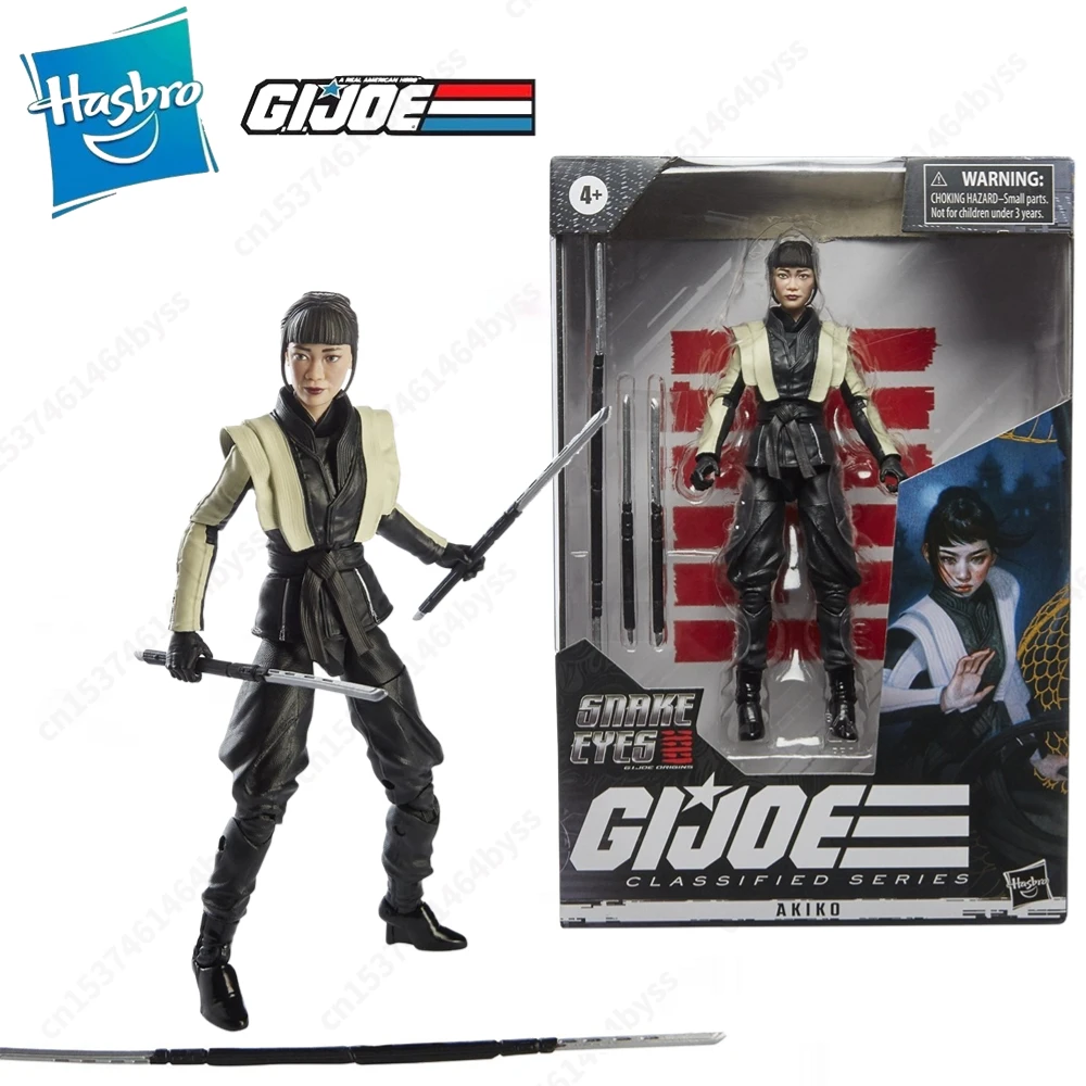 Hasbro G.i. Joe Gi Joe Classified Snake Eye Origin Series 18 Akiko ...