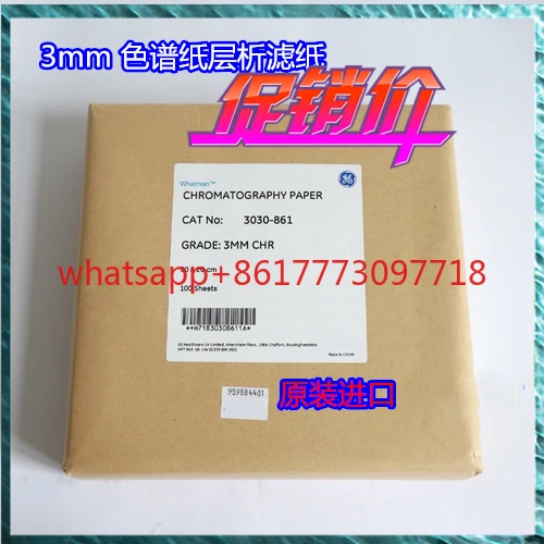 Promotion Research Consumables Whatman 3MM Chromatography Filter Paper ...