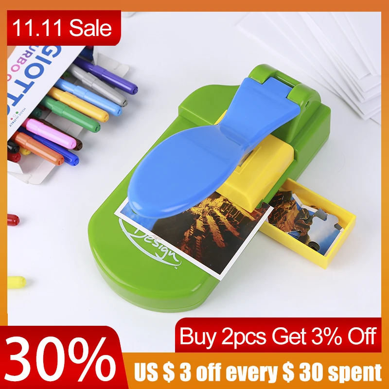 Creative Jigsaw Puzzle Making Machine Picture Photo Cutter Puzzle Maker ...