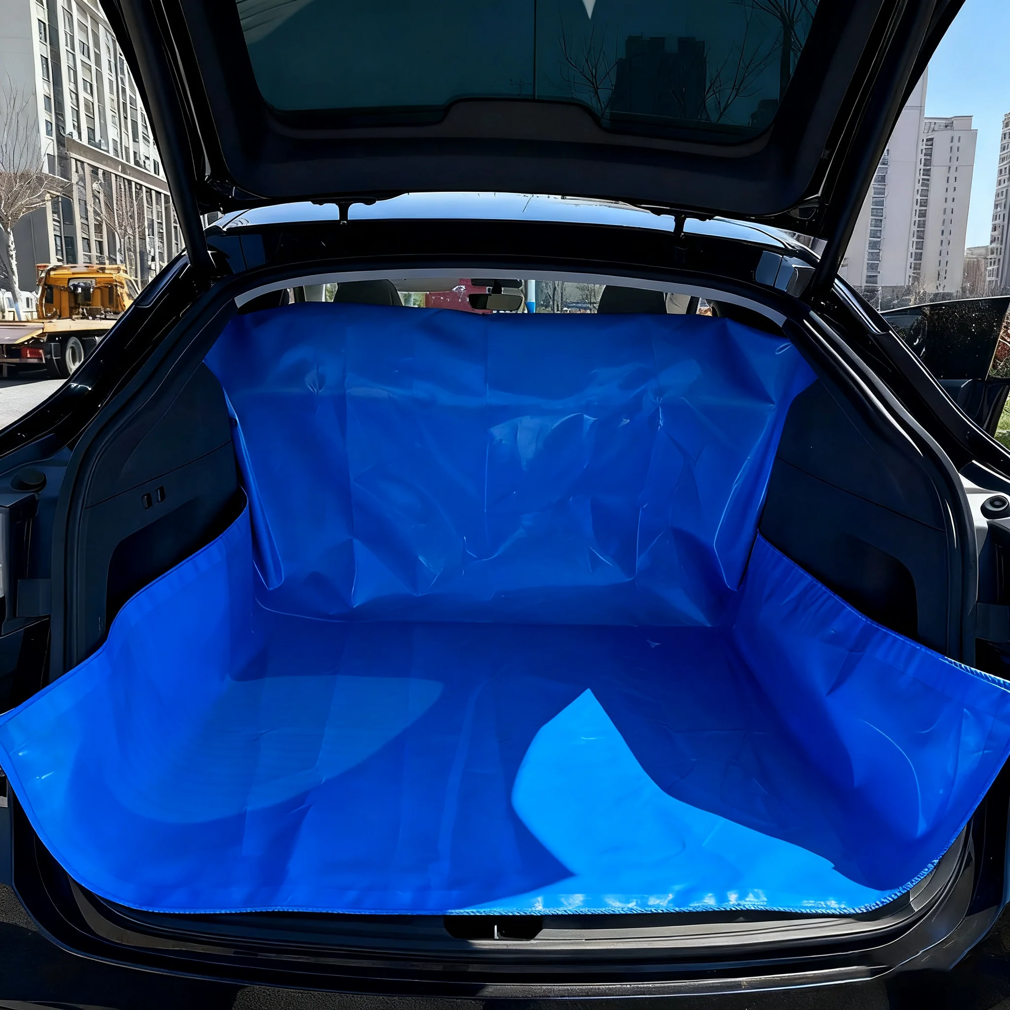 Universal Car Trunk Mat Waterproof Anti-Dirty Pet Cargo Liner Protector ...