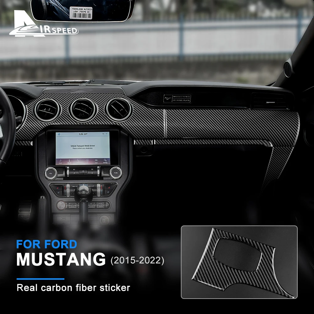 Airspeed Sticker For Ford Mustang Accessories 2015-2022 Carbon Fiber ...