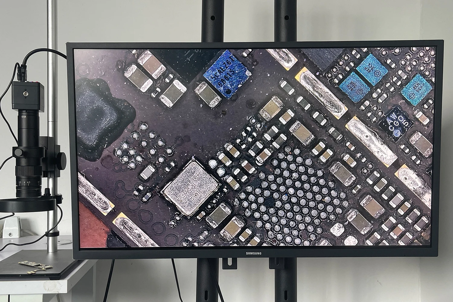 Microscope optique,Objectif monoculaire à grossissement réglable,Zoom à ...