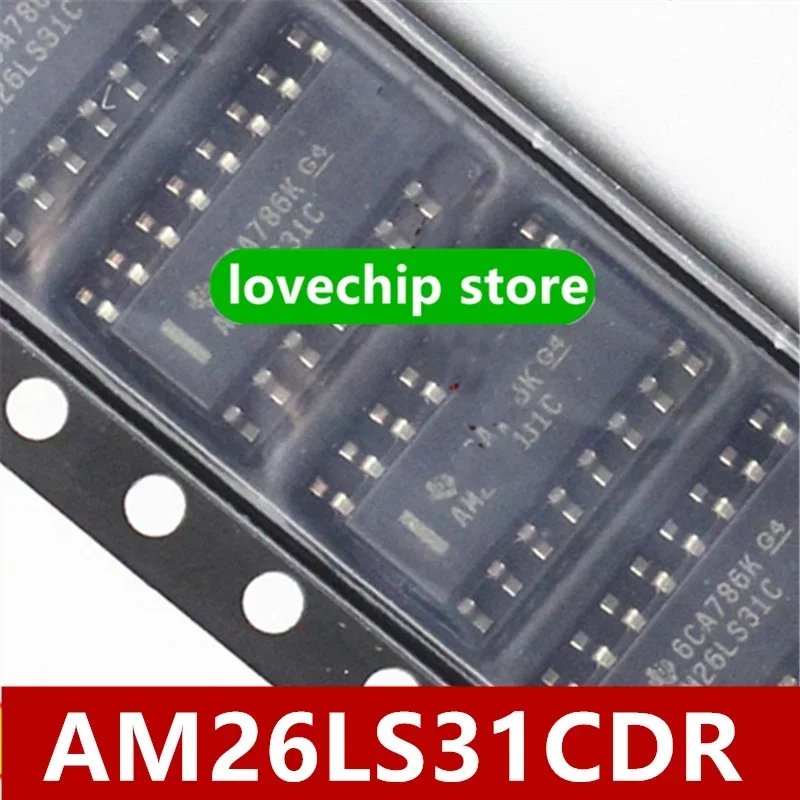 20pcs AM26LS31CDR Brand New Original LS31 SOP16 26LS31 Four Channel ...