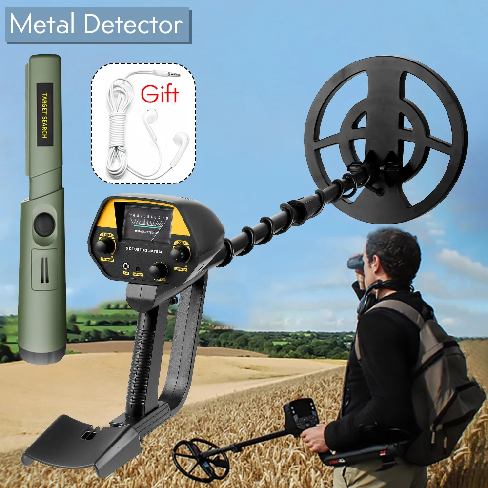 Waterproof-Metal-Detector-Underground-Pinpointing-Professional-Detector ...