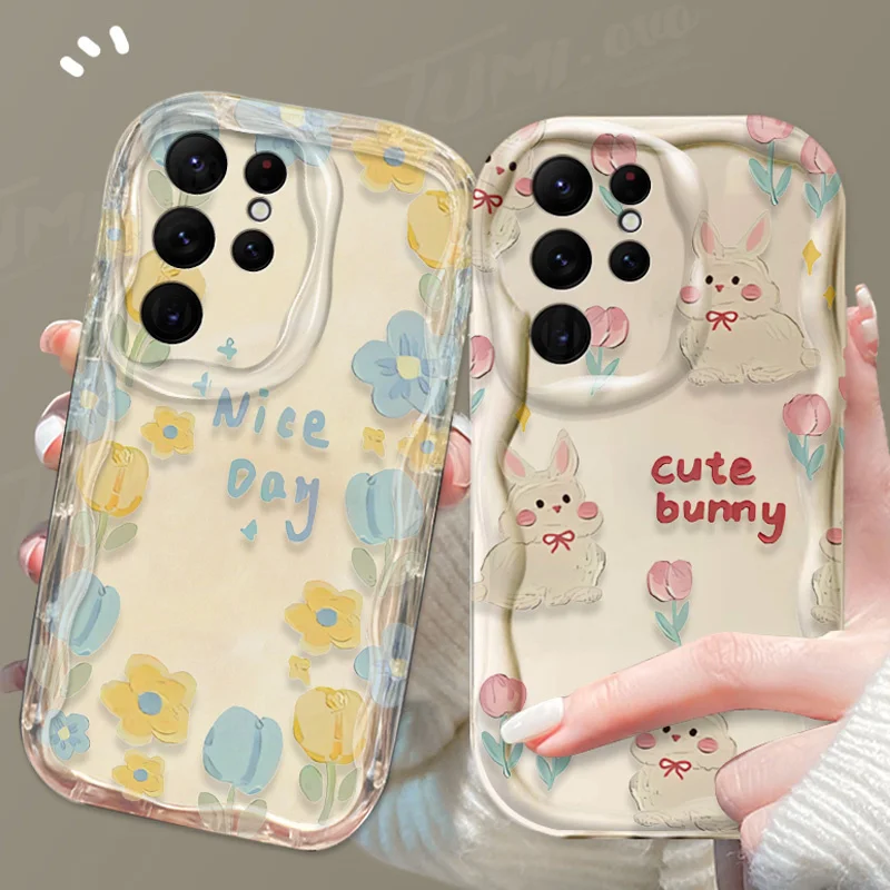Oil-Painting-Tulip-Flower-Rabbit-Wave-Case-For-Samsung-Galaxy-A54-A34-A14-A24-A13-A23.jpg